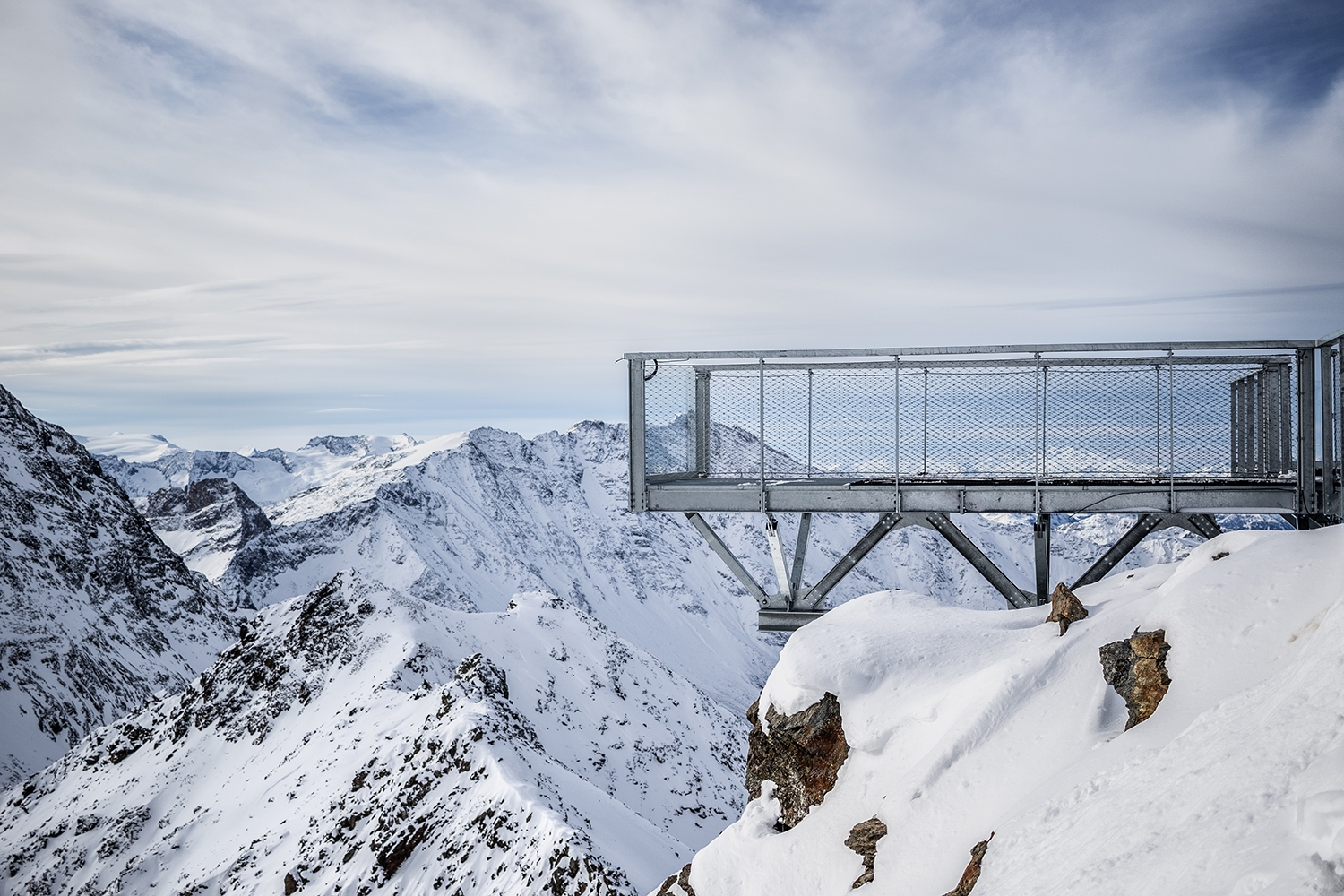 PASSERELLE AIGUILLE ROUGE - SG Architecte
