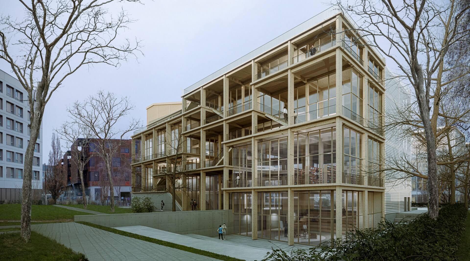 EXTENSION TONY PARKER ADEQUAT ACADEMY - SG Architecte